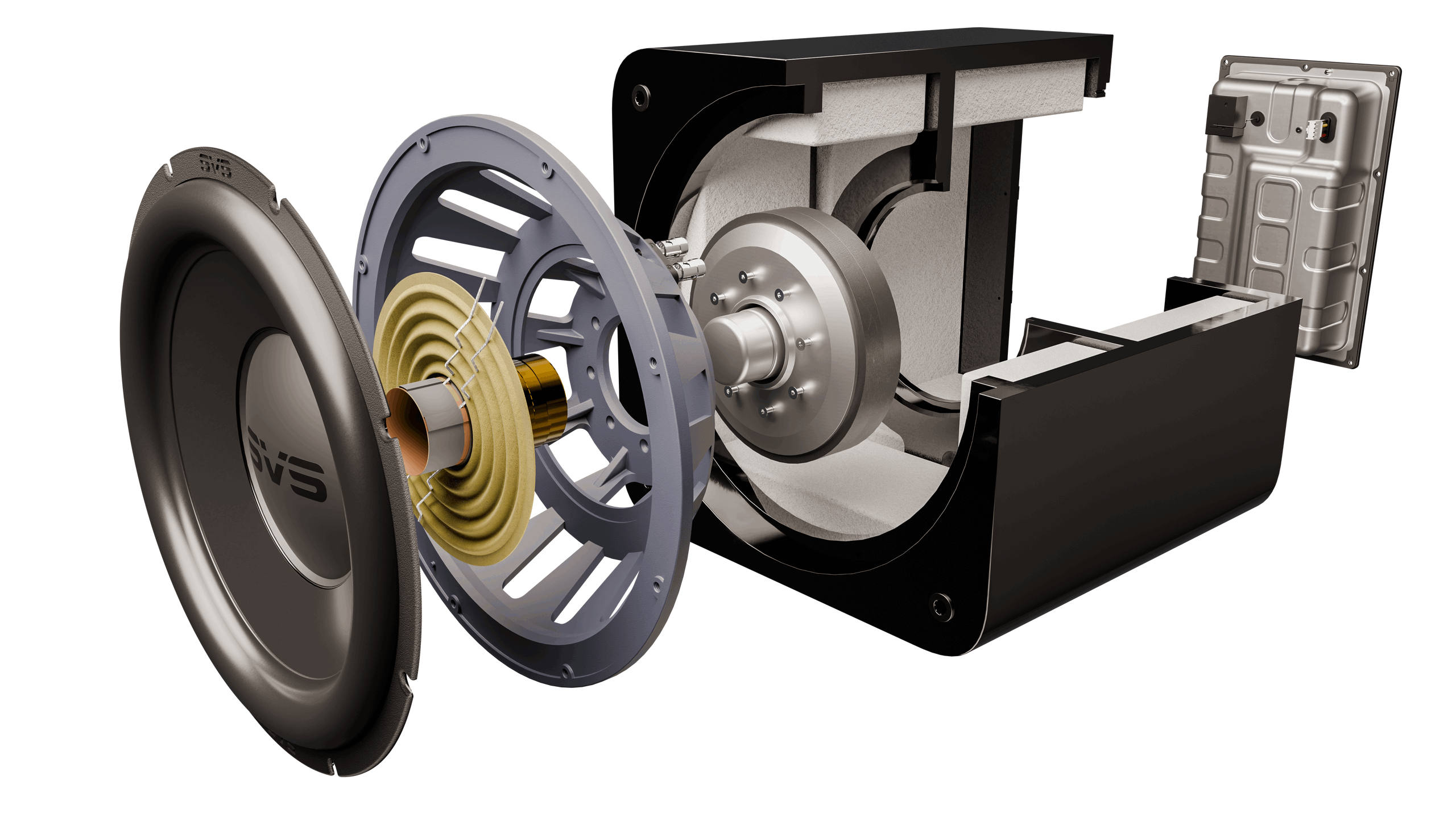 SVS SB-3000 R|Evolution - sort ask - Bergen HiFi