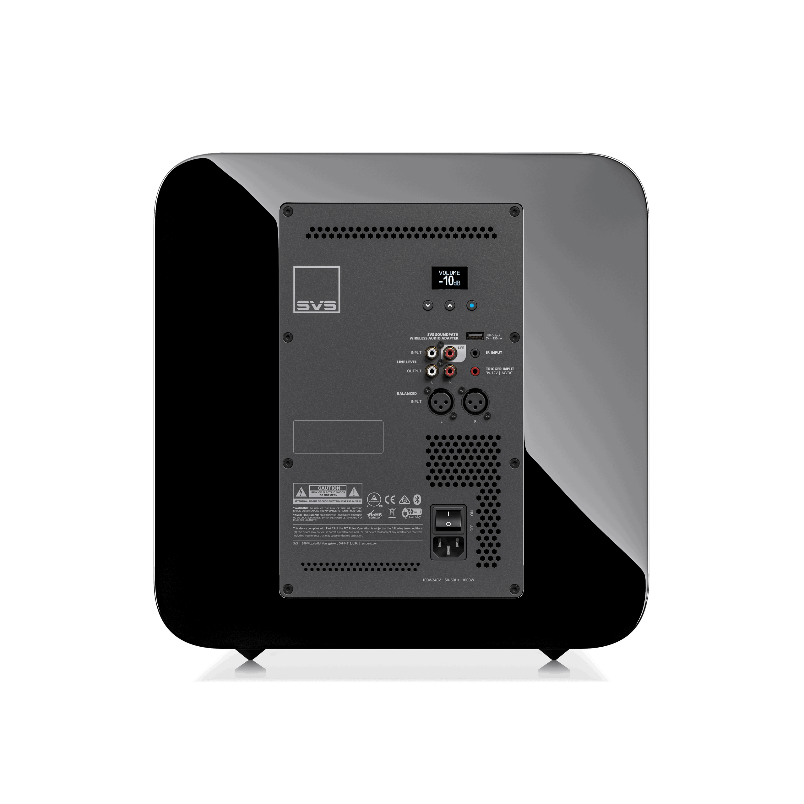 SVS SB-3000 R|Evolution - sort piano - Bergen HiFi